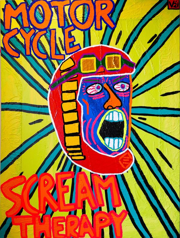 Artrepreneur - MOTOR CYCLE SCREAM THERAPY (For Sale)
