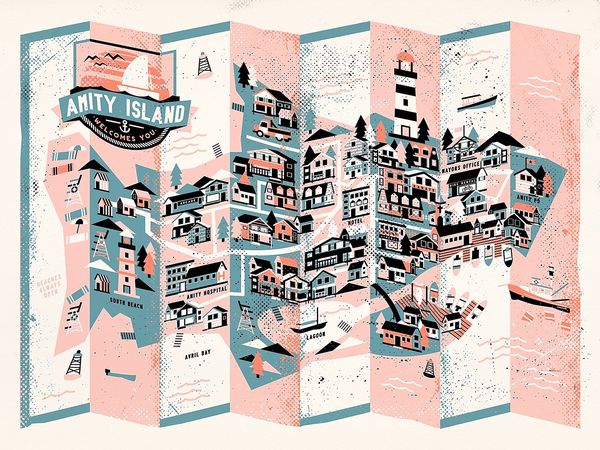 Artrepreneur - Amity Island Map