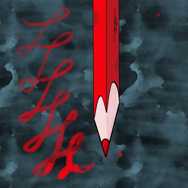 Artrepreneur - The Red Scribble (For Sale)