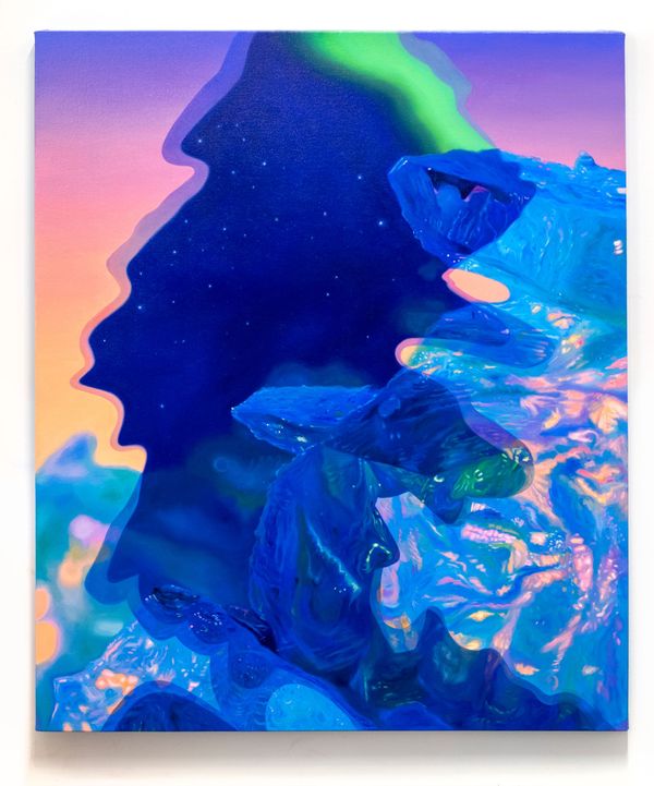 Artrepreneur - Icy Blue Bleed (Glass Bottle B