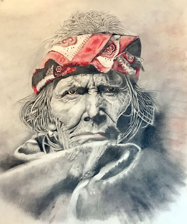 Artrepreneur - Zuni Elder (For Sale)