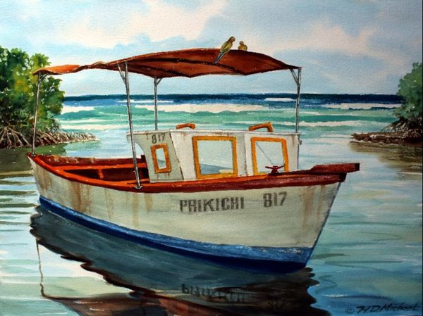 Artrepreneur - ''Prikichi Boat, Aruba'',....p