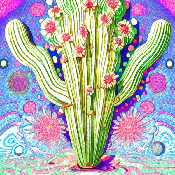 Artrepreneur - Psychedelic Cactus